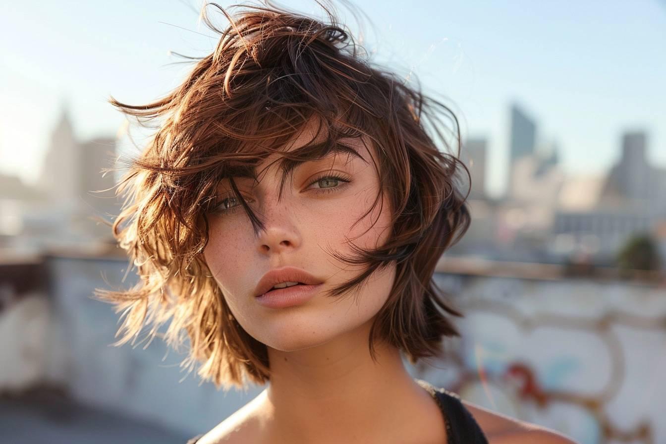 Les secrets de la coupe shag : comment adopter ce look tendance - Nos ...